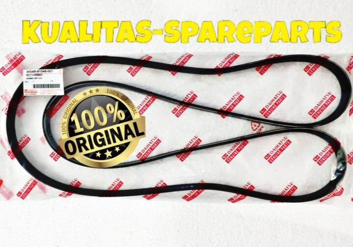 V Belt Van Fan Belt Alternator Daihatsu Gran Grand Max 1.3cc 6PK 1570 Asli Original | Lazada ...