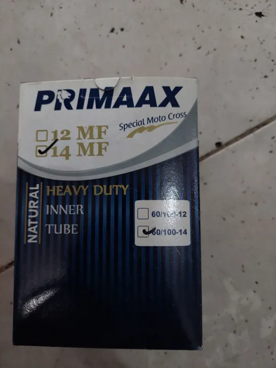 Ban dalam trail 60/100 14 primax heavy duty | Lazada Indonesia