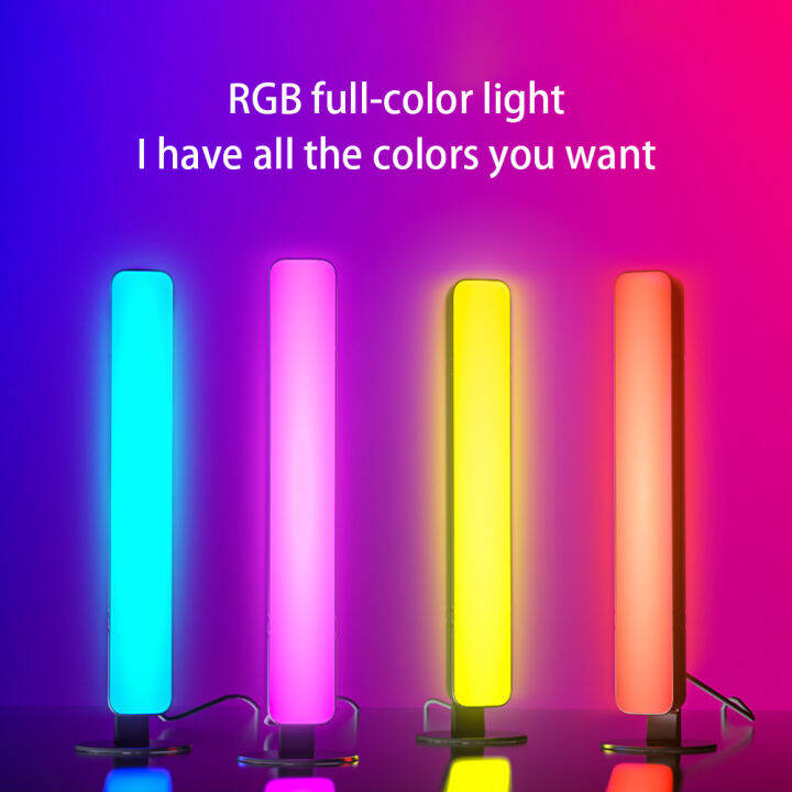 NestHome RGB LED Light Bar Atmosphere Light for PC TV Table Mood Lamp ...