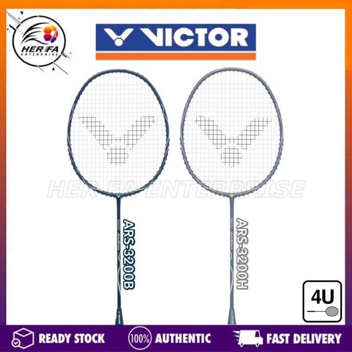 VICTOR Auraspeed 3200 4UG5 Badminton Racket ARS-3200 | Lazada