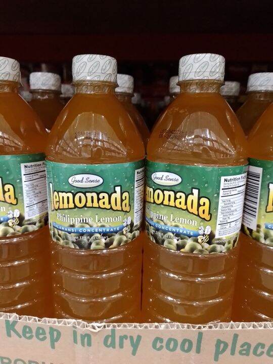 GOOD SENSE LEMONADA CALAMANSI CONCENTRATE 1LITER | Lazada PH
