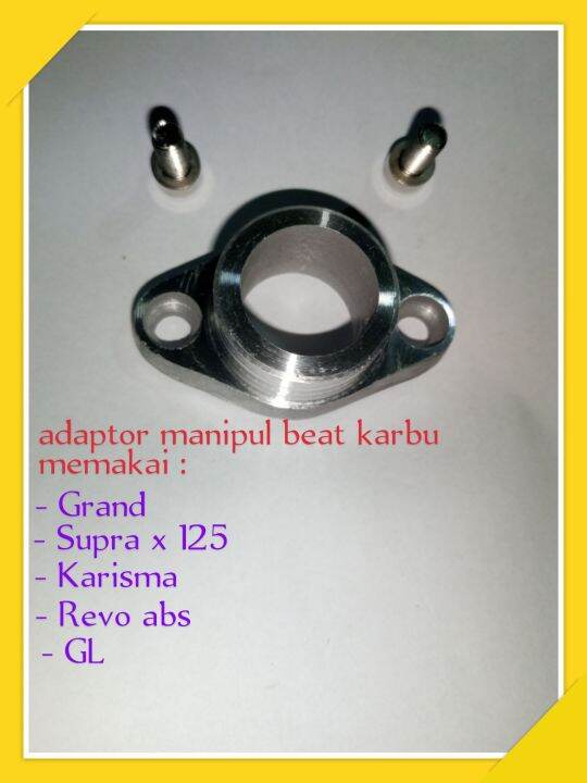 adaptor sambungan manipul manipol intake beat | Lazada Indonesia