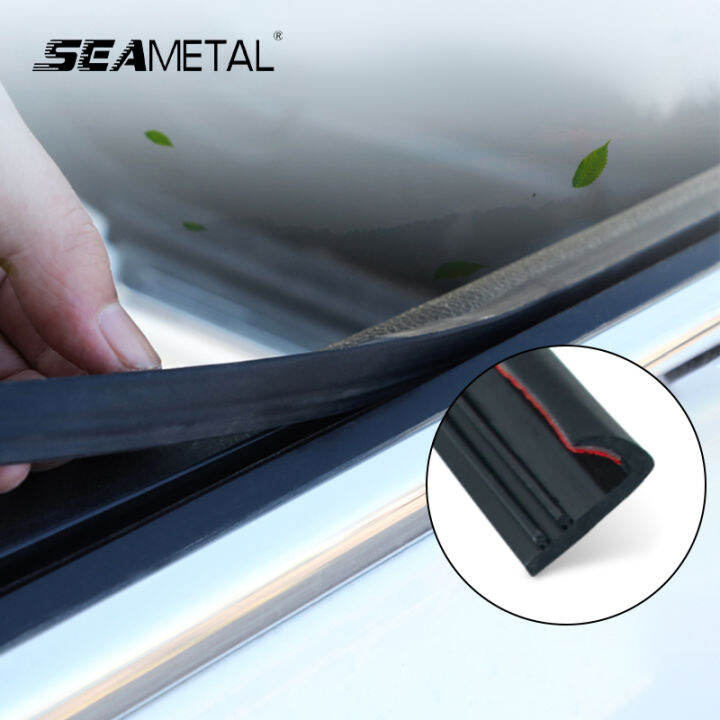 SEAMETAL Car Rubber Seal Strips Window Edge Windshield Roof Rubber ...