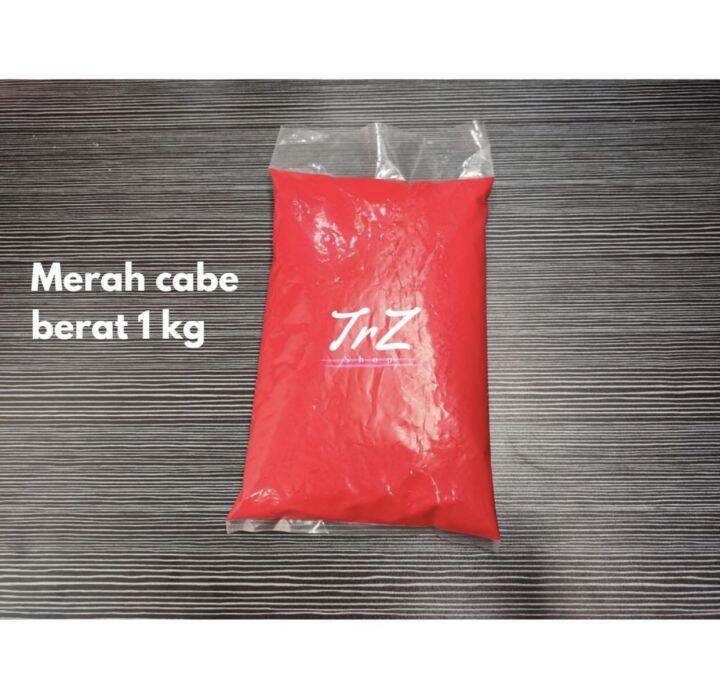 CAT TEMBOK WARNA MERAH( Isi 1 kg ) | Lazada Indonesia