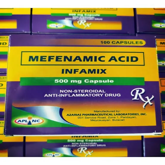MEFENAMIC ACID INFAMIX 500Mg | Lazada PH