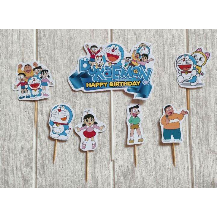 1 set topper toper tusukan hiasan kue cake nasi tumpeng ulang tahun ...