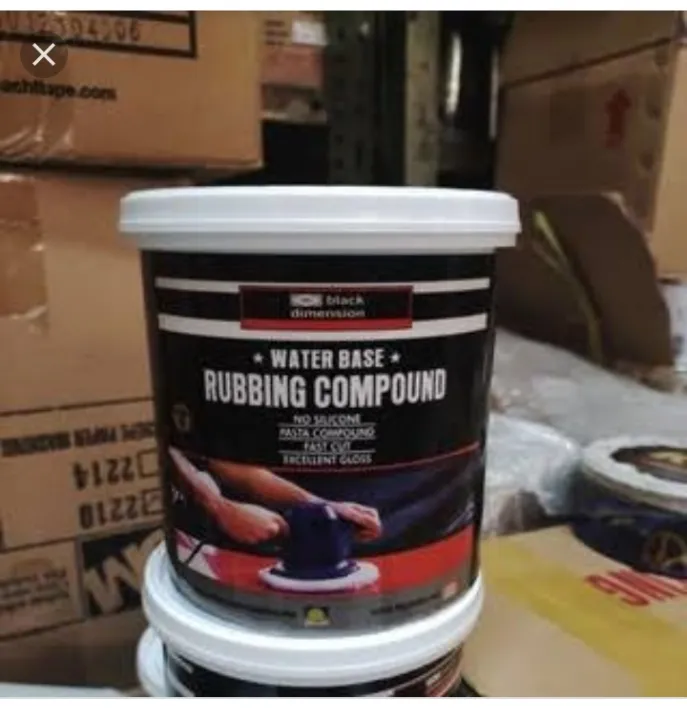 RUBING COMPON WATER BASE BLACK DIMANSION SEKALI POLOS SUDAH MENGKILAP 1 ...