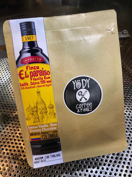 🇨🇴Colombia Finca El Paraiso “Vanilla Rum” DA washed+Barrel Aged Yody ...