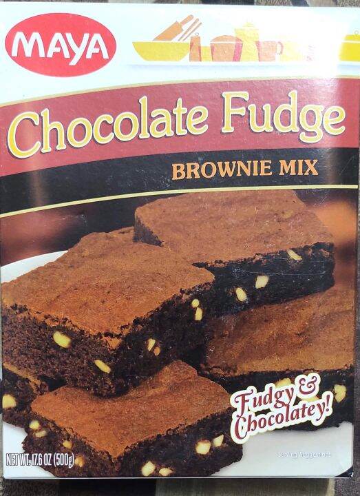 Maya Chocolate Fudge Brownie Mix 500g | Lazada PH