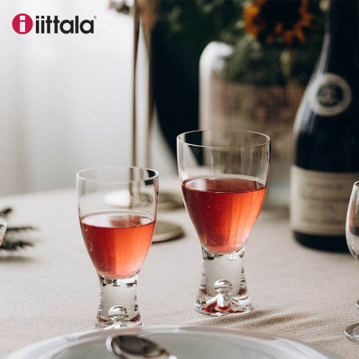 Finland Iittala Itala Tapio Crystal Ball Whiskey Glass Wine Glass ...