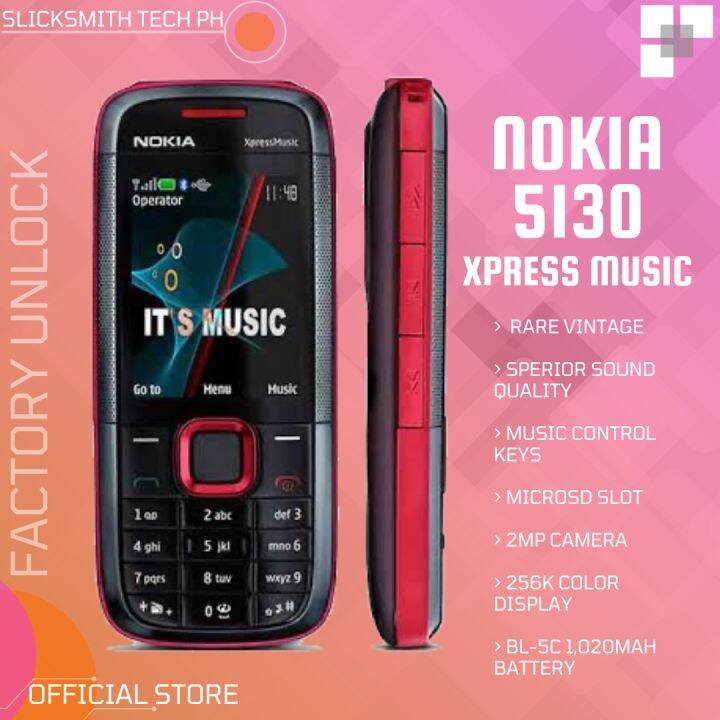 Nokia 5130 XpressMusic Openline | Vintage Phone | Lazada PH