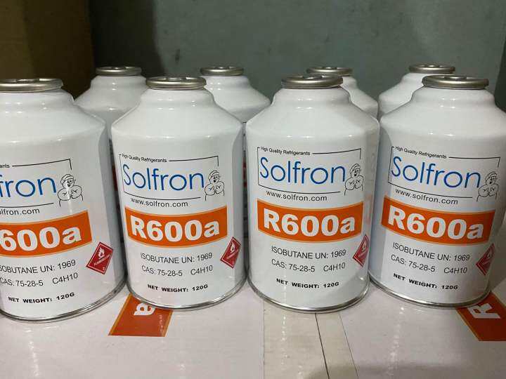 Solfron R600a Refrigerant Freon 120g | Lazada PH