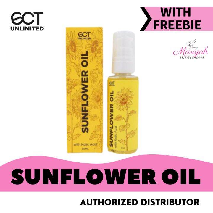 SCT UNLIMITED SUNFLOWER OIL WITH KOJIC ACID | Lazada PH