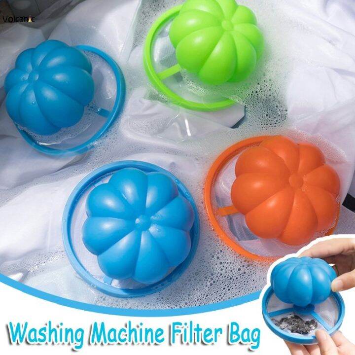 Reusable Floating Hair Removal Catcher Filter Mesh Pouch Balls Dirty ...