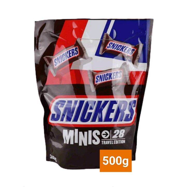 Snickers Minis Pouch 500g | Lazada PH