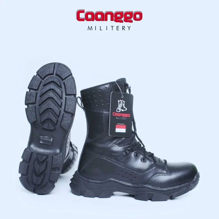 Sepatu pdl kulit,sepatu pdl tni polri brimob tentara militer pdl safety ...