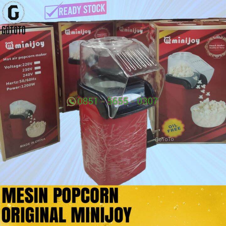 Mesin Popcorn Mini Joy Original Popcorn Maker | Lazada Indonesia