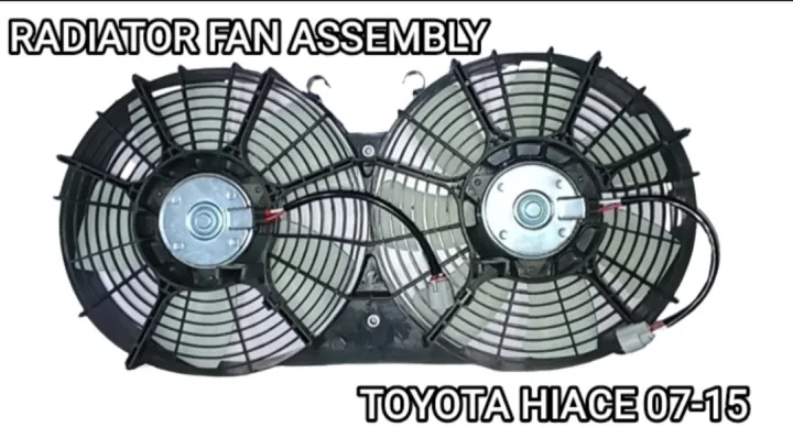 Radiator Fan Assembly for Toyota Hiace D4D (07-15) | Lazada PH