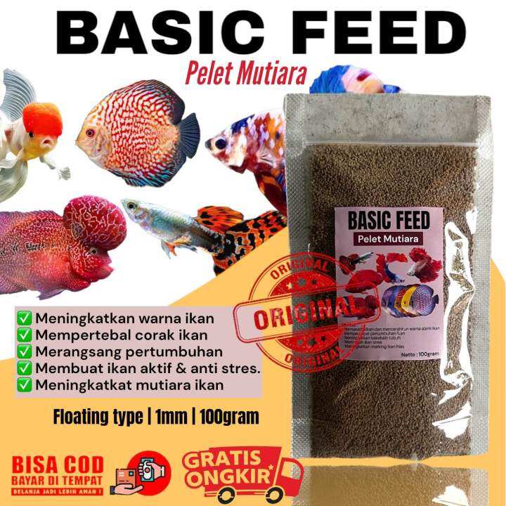 pelet mutiara ikan cupang | pelet mutiara ikan louhan ikan lohan ...