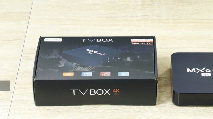 ใหม่สุดMXQ PRO Android 10 4K/HD ดิจิตอลTV BOX กล่อ กล่องแอนดรอยbox ...