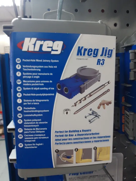 (FAST DELIVERY) KREG jig R3 pocket hole wood joinery system (R3-INT ...