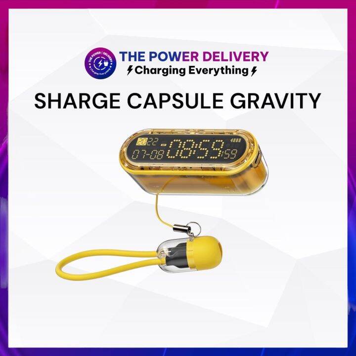 Pin sạc dự phòng trong suốt Sharge / Shargeek Capsule Gravity 5000mah ...