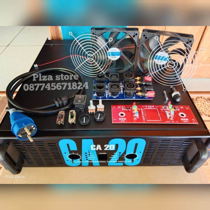 Bok power amplifier CA20 lengkap aksesoris box power amplifier Ca20 ...
