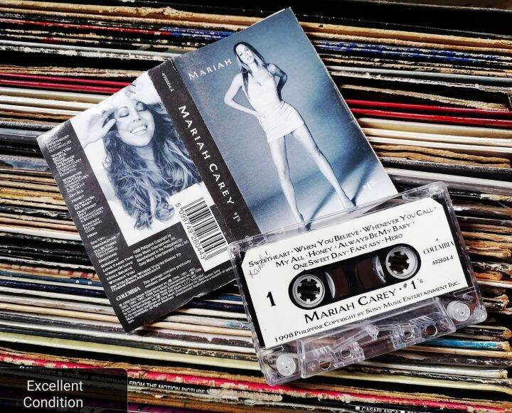 Mariah Carey 1s Cassette Tape Original Cassette Tapes Vintage Cassettes Tape Mariah Carey