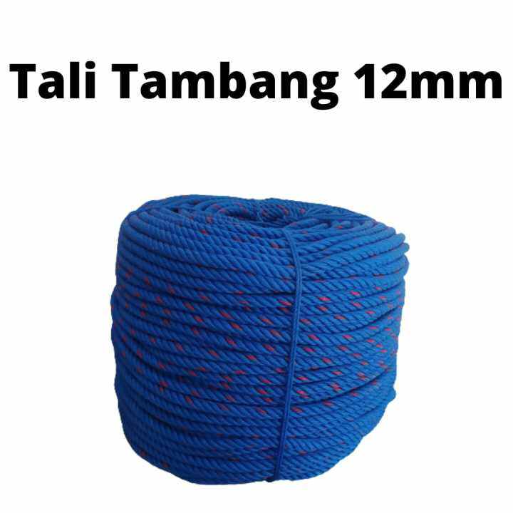 Tali Tambang 12mm PE / Tali Tampar 12mm PE / Tali Nylon / Tali PE ...