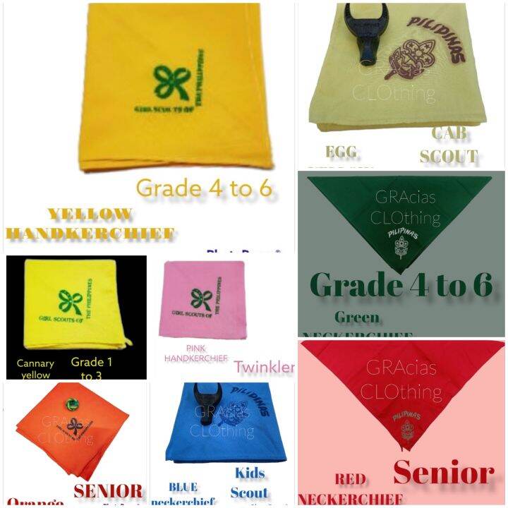 SCOUTING BSP or GSP Scarf | Lazada PH