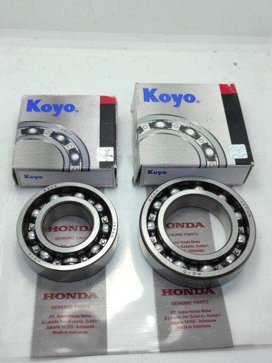 Bearing kruk as set 6007 6205 Honda beat karbu beat Fi spacy scoopy karbu original koyo | Lazada ...