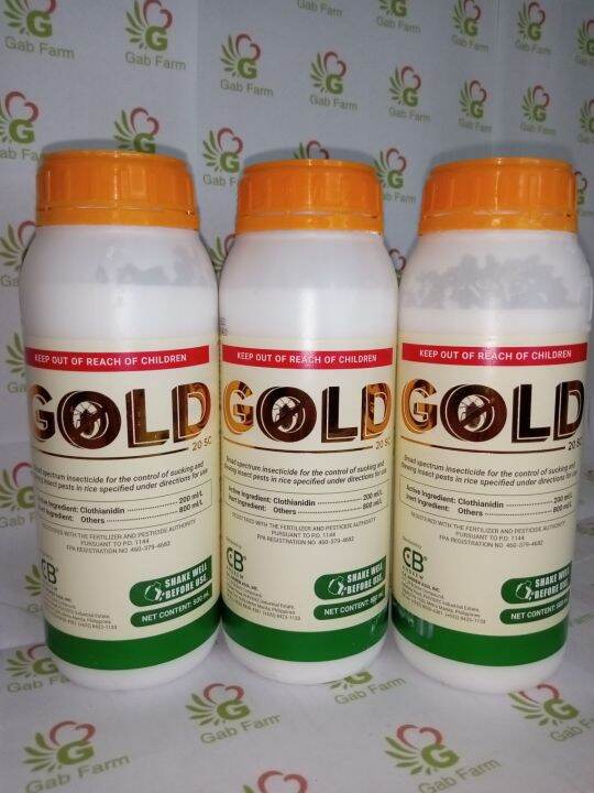 GOLD 20 SC Insecticide (500ml) | Lazada PH