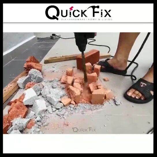 QuickFix [NEW] BOSSMAN Rotary Hammer Power Impact Drill BGBH226 Set 900W 3 Mode Gerudi Tukul ...