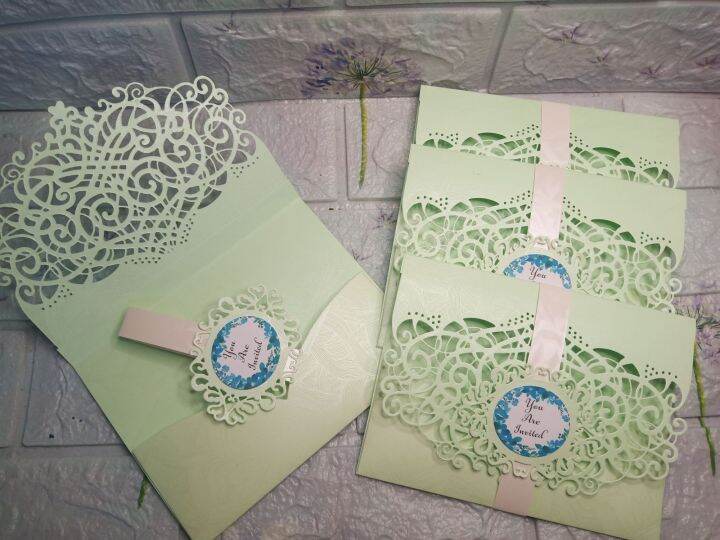 Invi crafts! 5x7inches Quencess pocket design/ two color combination or ...