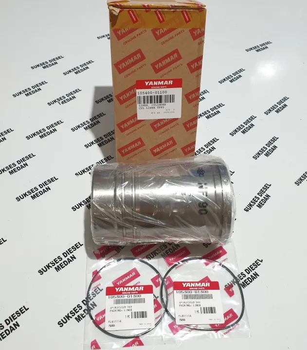 TF85 TF 85 CYLINDER LINER WITH ORING BORING FORING BAMBU MESIN DIESEL ...