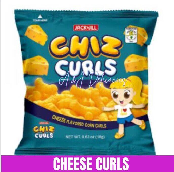 Chiz Curls Cheezy Corn Curl 18G | Lazada PH