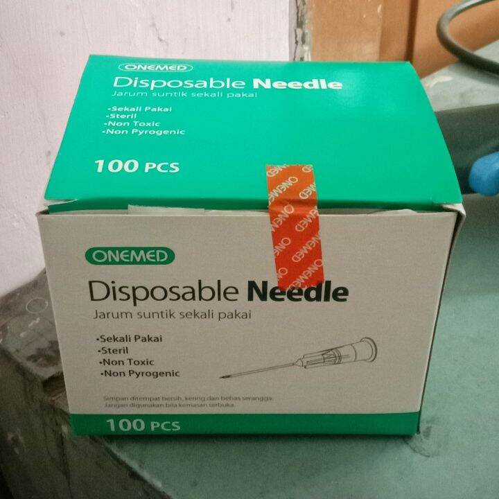 Needle Onemed 18G Jarum Onemed isi 100 | Lazada Indonesia