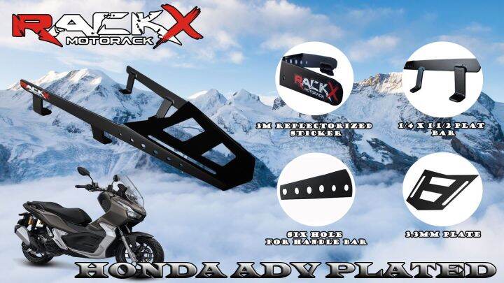 RACK X MOTORACK TOP BOX BRACKET FOR HONDA ADV 150 | Lazada PH