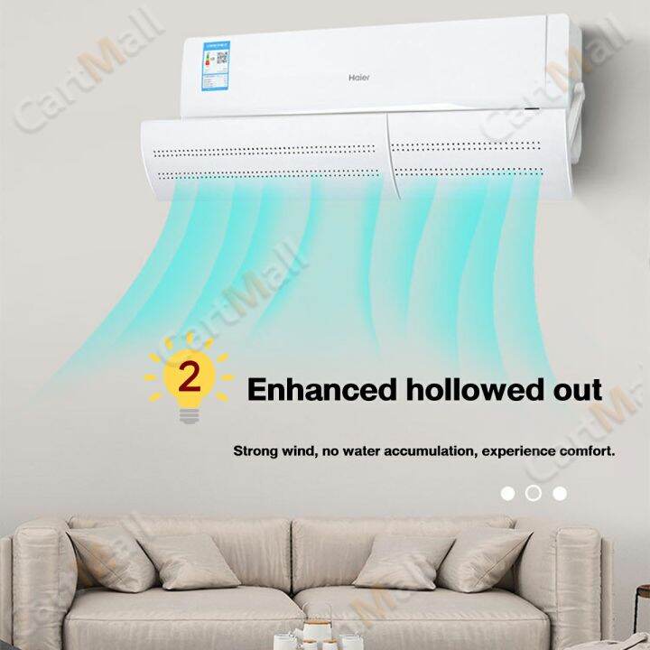 Adjustable Air Conditioner Cover Air Conditioning Baffle Deflector ...