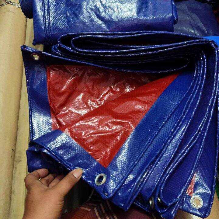 TERPAL type A5 ukr 2x3m warna biru orange. | Lazada Indonesia