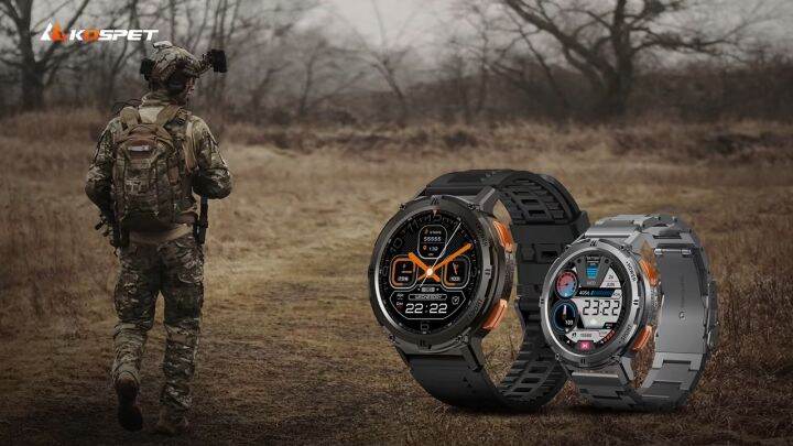 KOSPET TANK T2 Special Edition Ultra Military Smartwatch AMOLED AOD ...