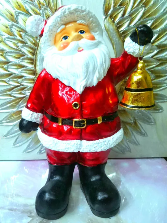 SANTA CLAUS BELL DISPLAY (18"inches tall) | Lazada PH