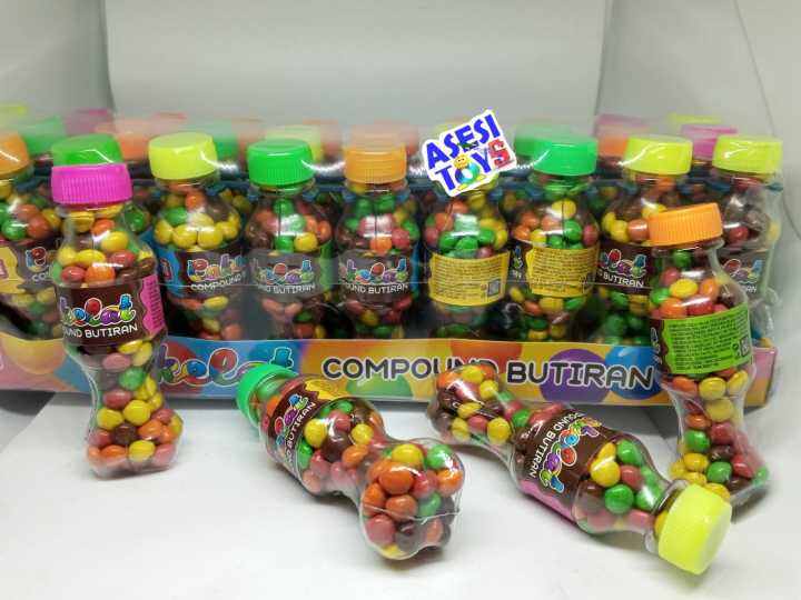 permen anak warung coklat bottie Caca botol 30pcs | Lazada Indonesia