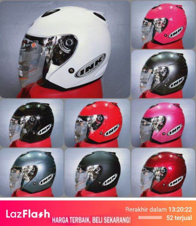 helm helf face sni INK CENTRO BARU MURAH | Lazada Indonesia