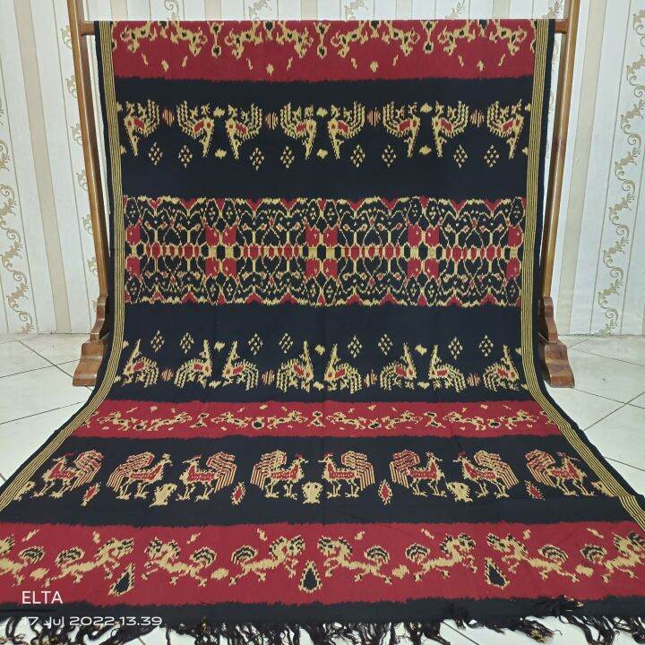 kain tenun ikat motive sumba original gringsing | Lazada Indonesia