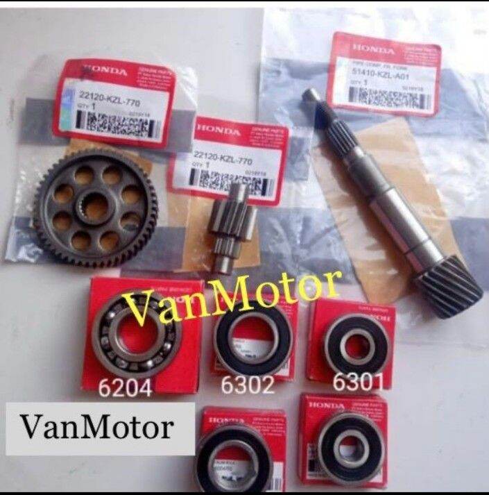 GIGI GIR RASIO VARIO 110 Fi SCOOPY FI SPACY BEAT INJEKSI SET AS PULLY ...