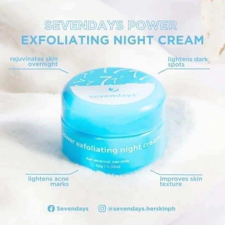 Sevendays Night Cream 10g | Lazada PH