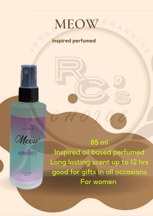 inspired perfume meow 85ml | Lazada PH