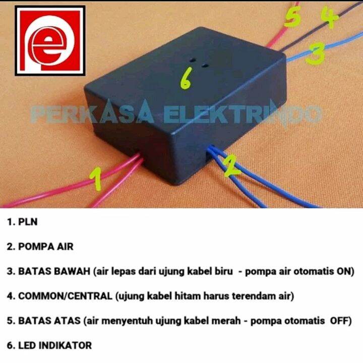 Otomatis Pompa Air Otomatis Tandon Air | Lazada Indonesia
