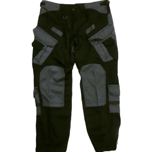 Black Gray Tactical Cargo Pants For Men (Size: Small/Medium/Large ...